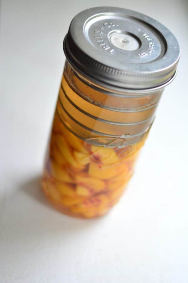 Fermenting Peaches - Souly Rested