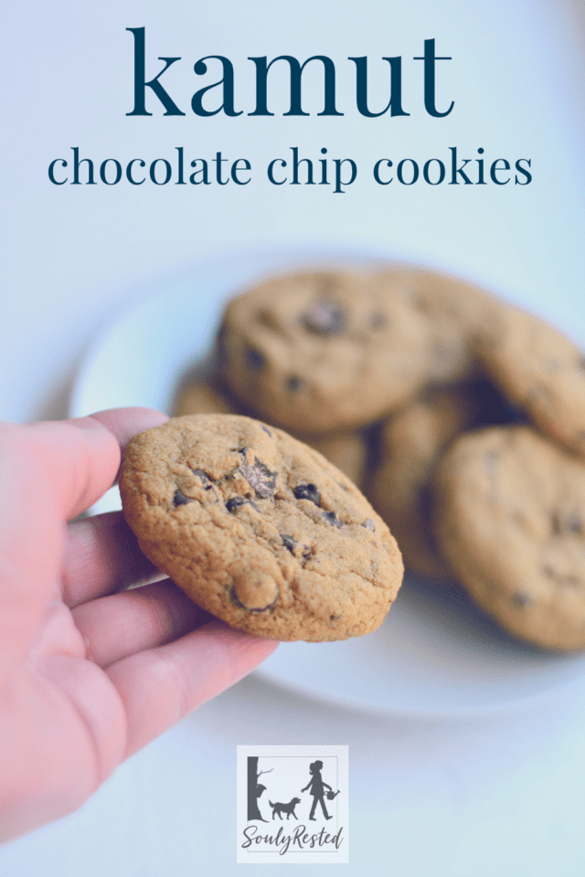 Kamut Chocolate Chip Cookies - Souly Rested