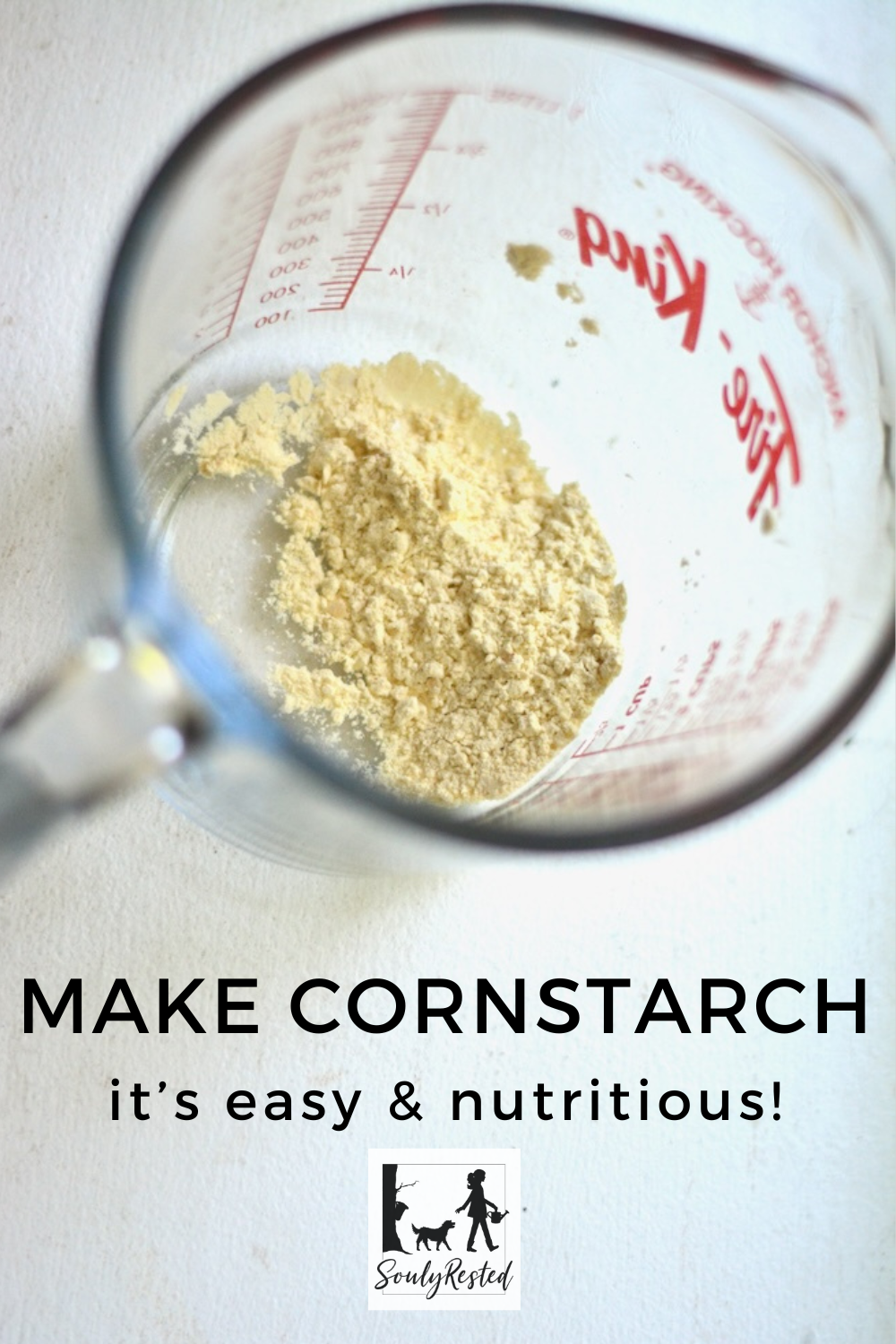 How to Make Cornstarch (with Chickpeas) - Souly Rested
